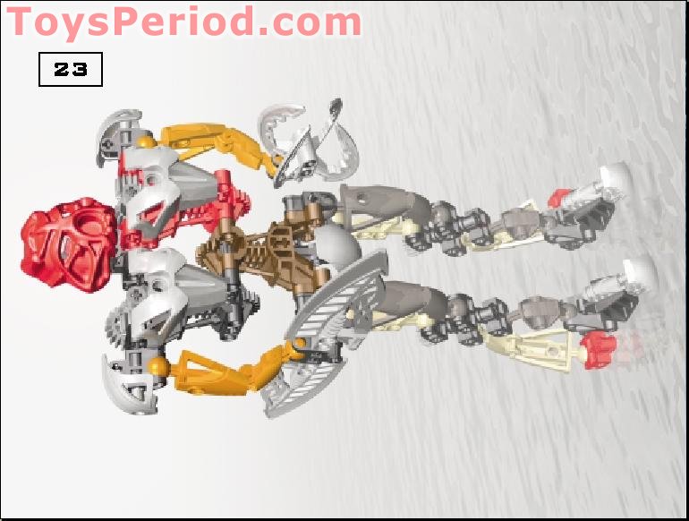 LEGO 8568 Pohatu Nuva Instructions and Parts List