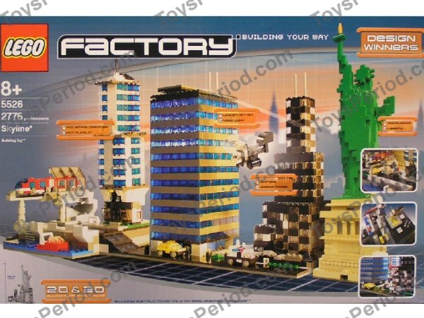 LEGO 5526 Skyline Instructions and Parts List