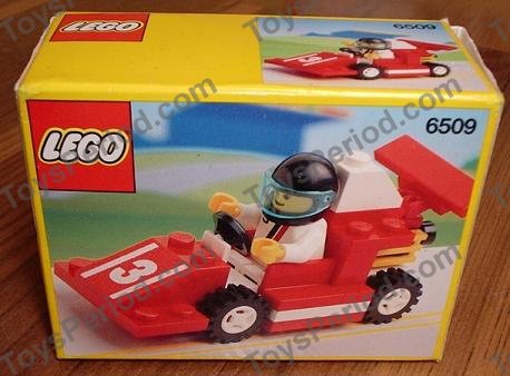 LEGO 6509 Red Racer Instructions and Parts List