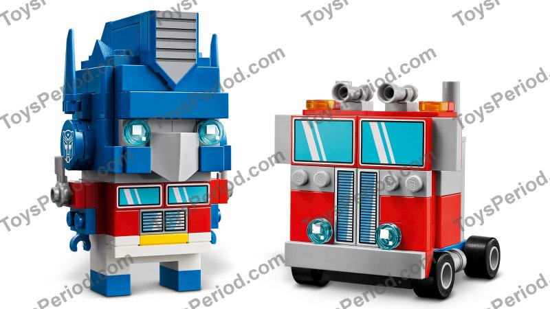 LEGO 40803 Optimus Prime Robot & Vehicle Set Parts List
