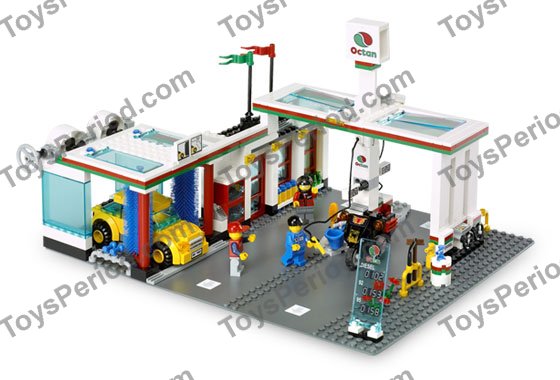 LEGO 7993 Service Station Instructions and Parts List