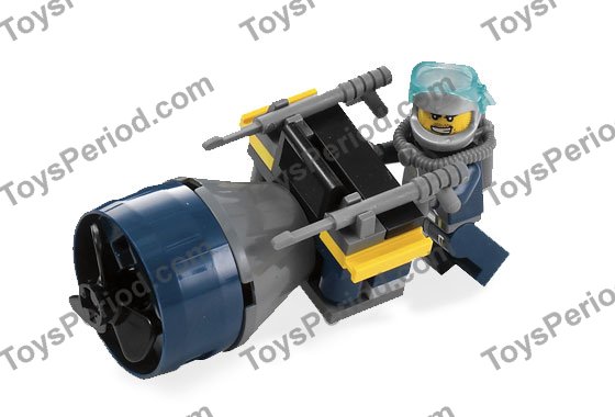 LEGO 8636 Mission 7: Deep Sea Quest Instructions and Parts List