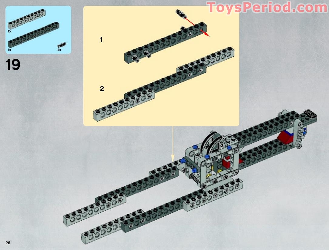 LEGO 9515 The Malevolence Instructions and Parts List