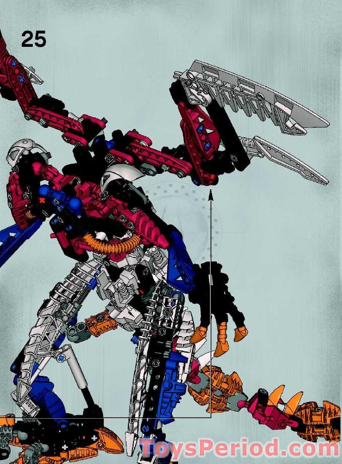 LEGO 10204 Vezon and Kardas Instructions and Parts List