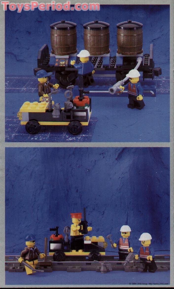 LEGO 2126 Train Cars Instructions and Parts List