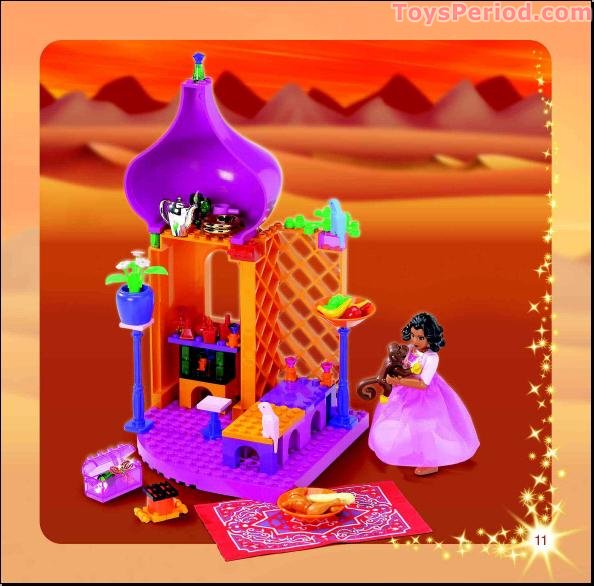 LEGO 5857 Safran's Amazing Bazaar Instructions and Parts List