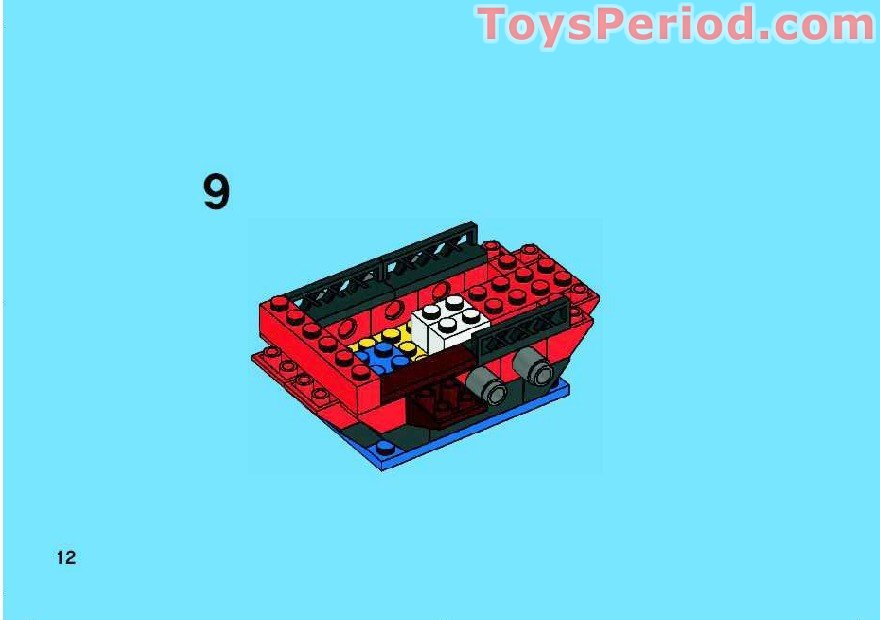 LEGO 6192 Pirate Building Set Instructions and Parts List