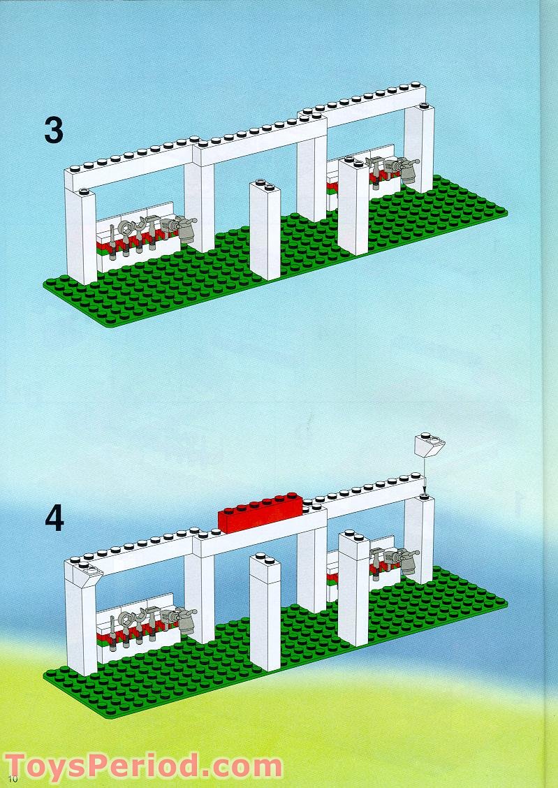 LEGO 6337 Fast Track Finish Instructions and Parts List