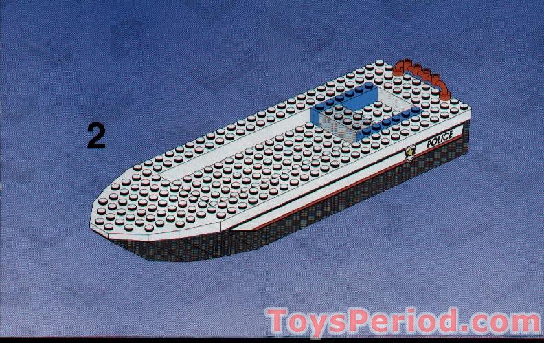 LEGO 6433 Coast Watch Instructions and Parts List