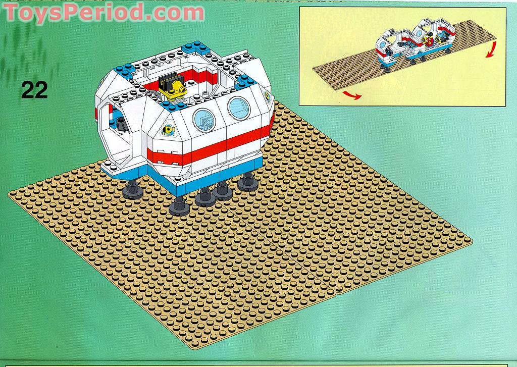 LEGO 6441 Deep Reef Refuge Instructions and Parts List