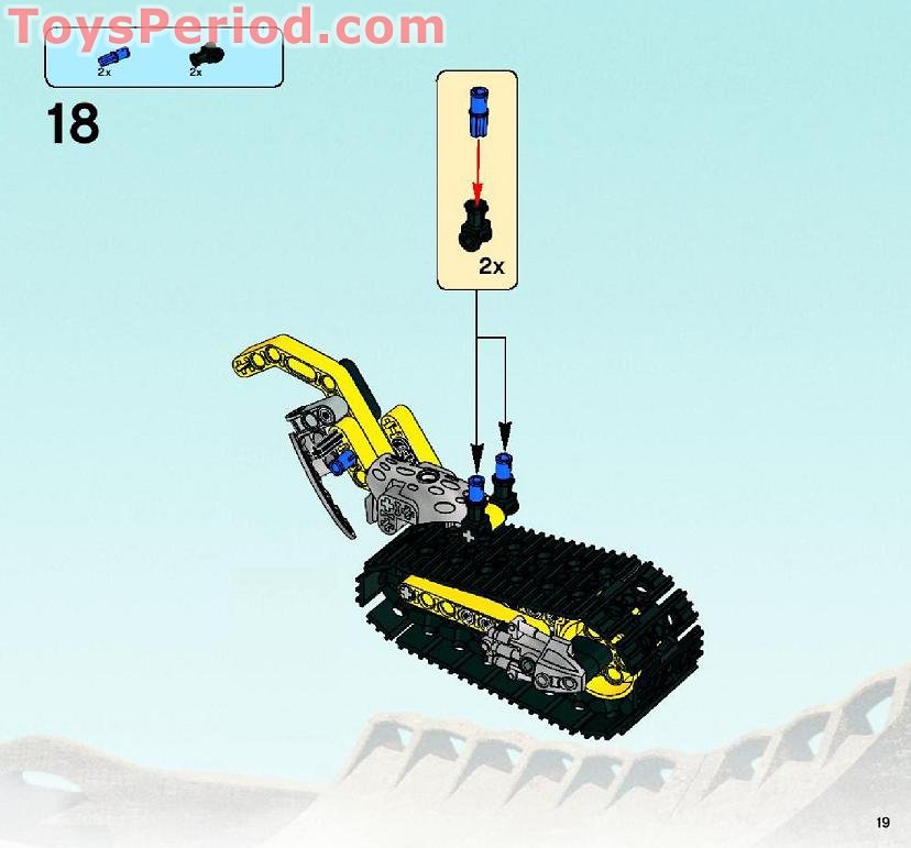 LEGO 8992 Cendox V1 Instructions and Parts List
