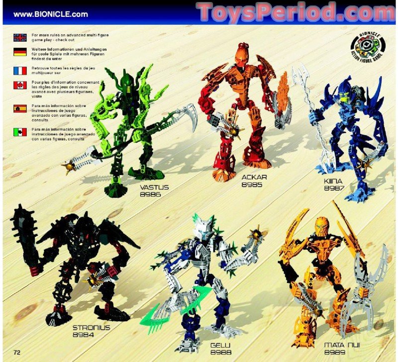 LEGO 8994 Baranus V7 Instructions and Parts List