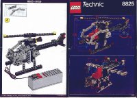 LEGO 8825 Night Chopper Instructions and Parts List