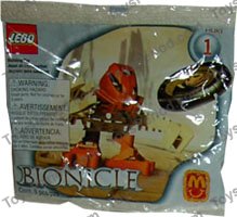 LEGO 1388 Huki - McDonald's Promo Set Number 1 Parts List