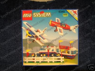 LEGO 6345 Aerial Acrobats Instructions and Parts List