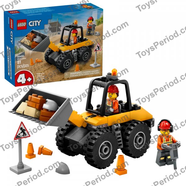 LEGO 60450 Wheel Loader Set Parts List