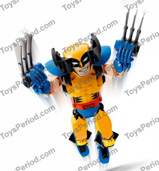 LEGO 76257 Wolverine Construction Figure Set Parts List