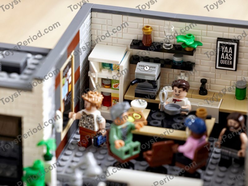 LEGO 10291 Queer Eye – The Fab 5 Loft Set Parts List