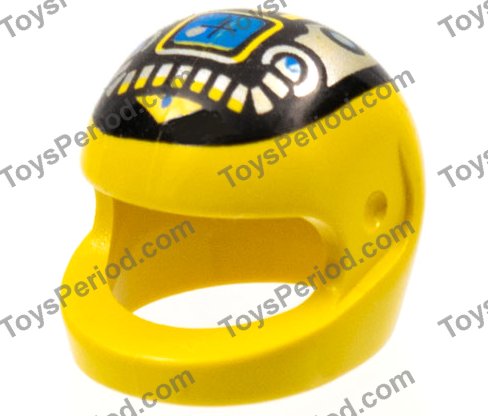 LEGO Sets with Part 2446px4 Minifig Headgear Helmet Modern with Silver ...