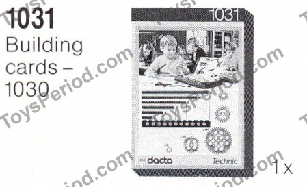 LEGO 1031 Building Instructions for Set 1030 Instructions and Parts List