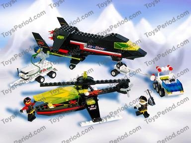 LEGO 6582 Daredevil Flight Squad Instructions and Parts List