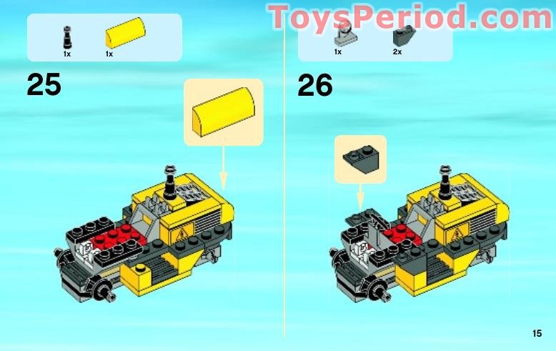 Lego City Cargo Terminal 60022 Instructions