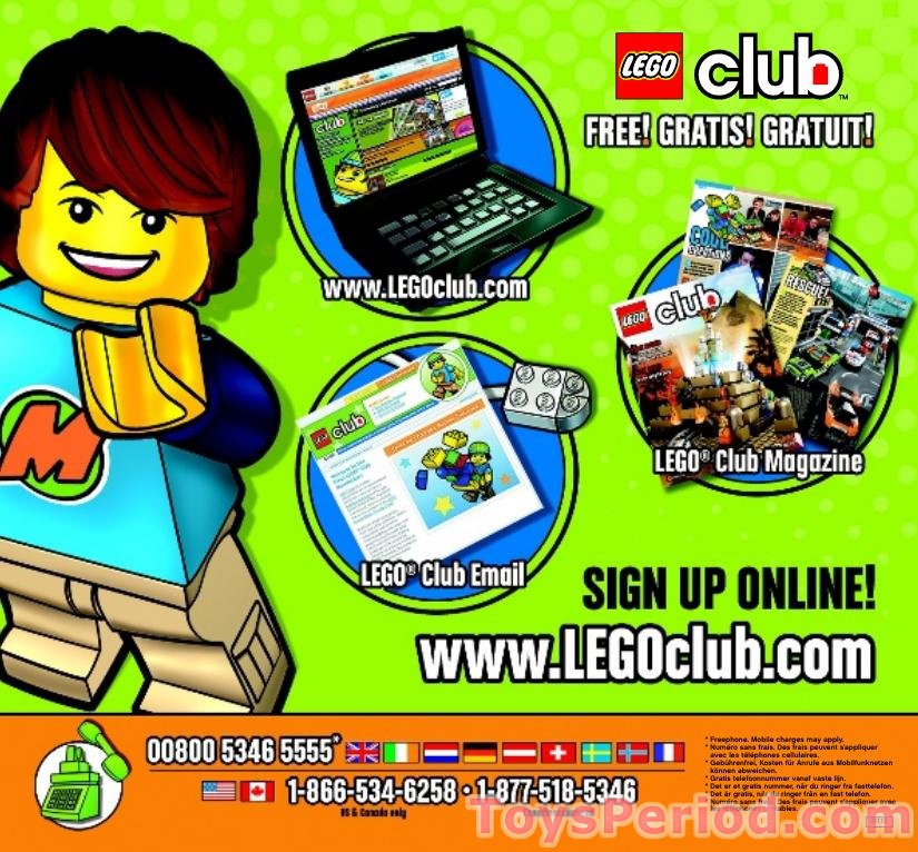 LEGO 7869 Battle for Geonosis Instructions and Parts List