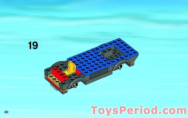 LEGO 4441 Police Dog Van Instructions and Parts List