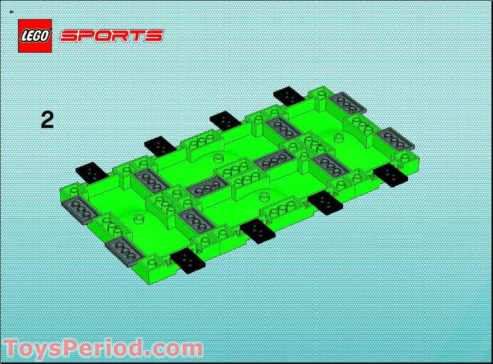 LEGO 3570 Street Soccer Instructions and Parts List