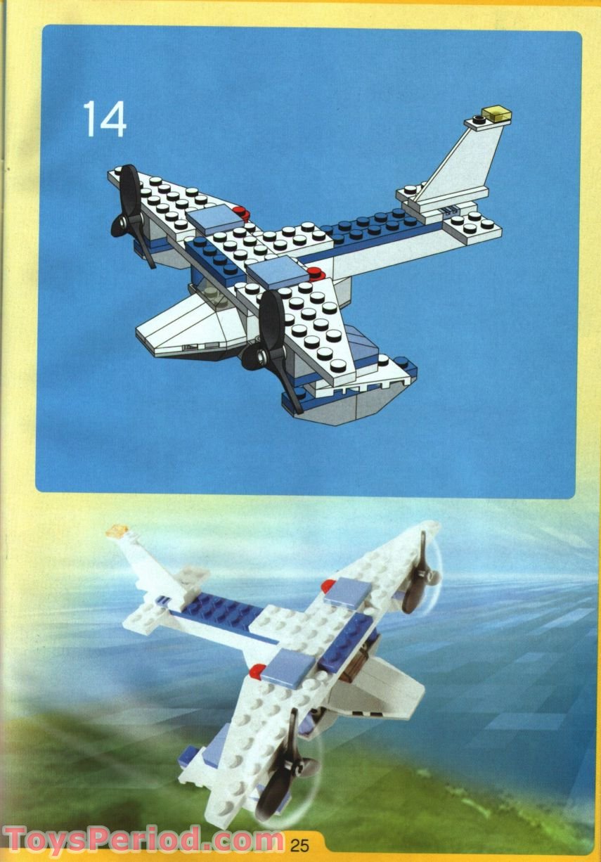 LEGO 4098 High Flyers Instructions and Parts List