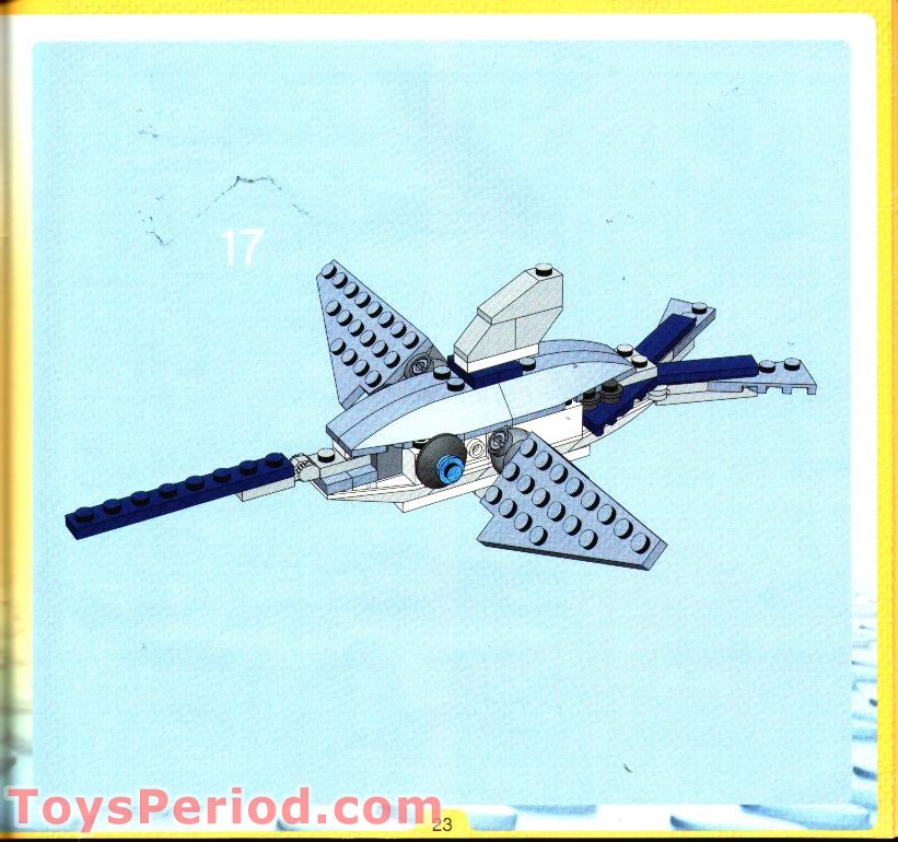 LEGO 4506 Deep Sea Predators Instructions and Parts List