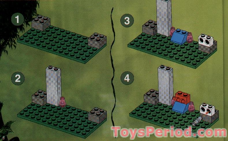 LEGO 5936 Spider's Secret Instructions and Parts List