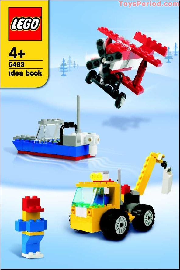LEGO 5483 Ready, Steady, Build and Race Instructions and Parts List