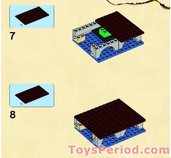 LEGO 6242 Soldiers' Fort Instructions and Parts List