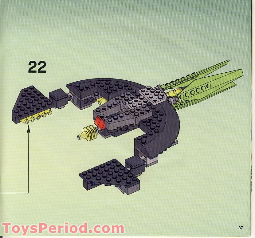 LEGO 7693 Etx Alien Strike Instructions and Parts List