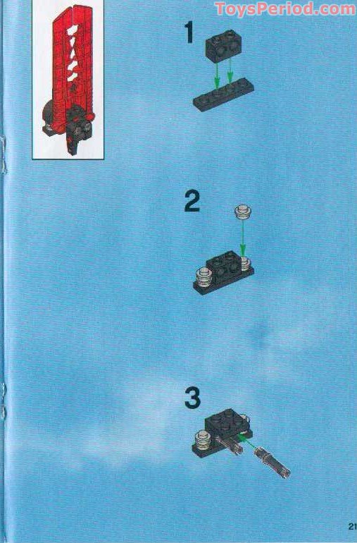 LEGO 7701 Grand Titan Instructions and Parts List