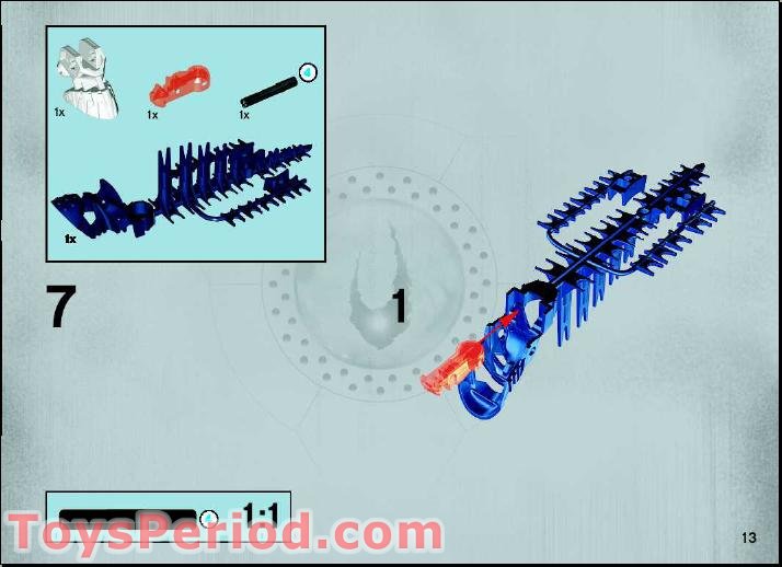LEGO 8902 Vezok Instructions and Parts List