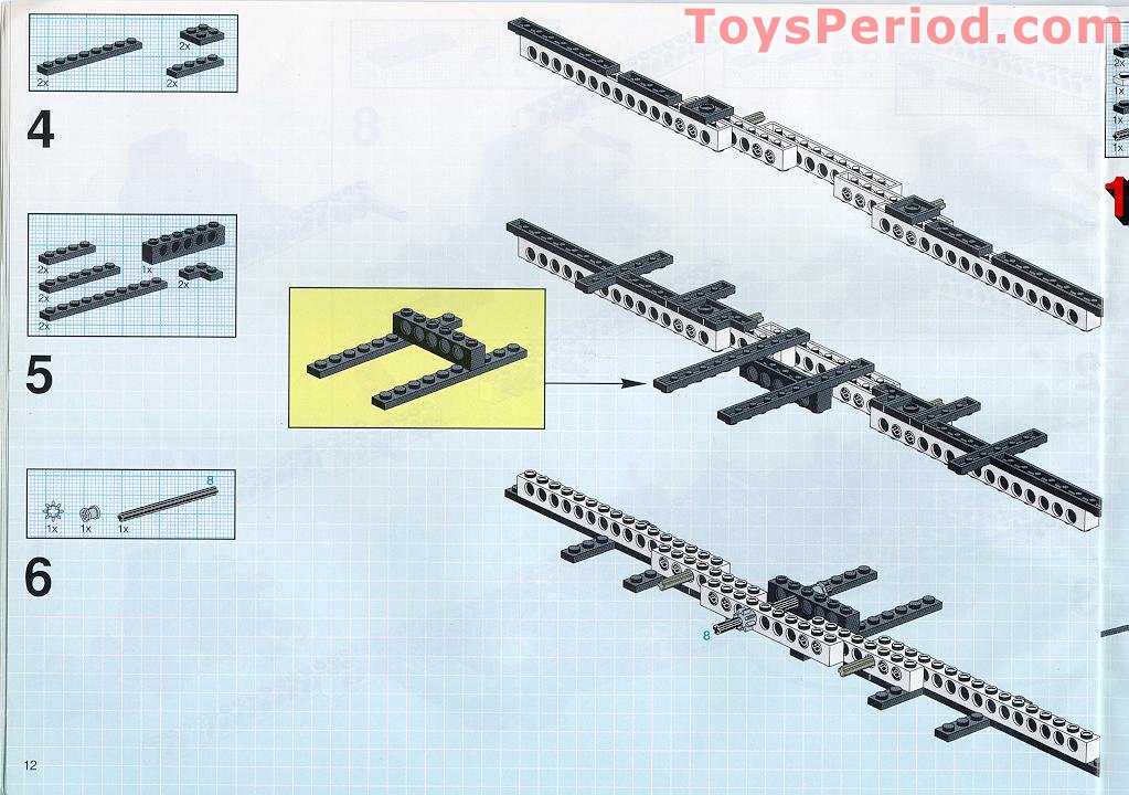 LEGO 8480 Space Shuttle Instructions and Parts List