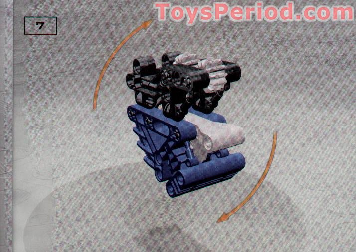 LEGO 8562 Gahlok Instructions and Parts List