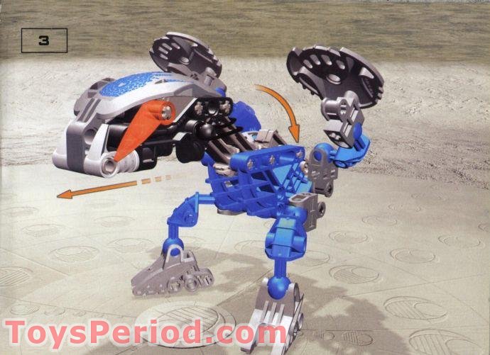 LEGO 8578 Gahlok-Kal Instructions and Parts List