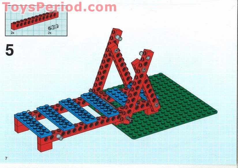 LEGO 9630 Nonmotorized Simple Machines Set Instructions and Parts List