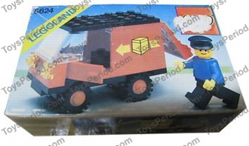 LEGO 6624 Delivery Van Instructions and Parts List