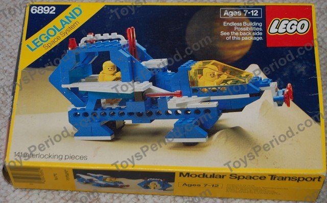 LEGO 6892 Modular Space Transport Instructions and Parts List