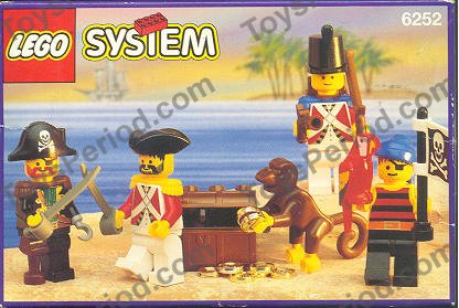 LEGO 6252 Sea Mates Set Parts List