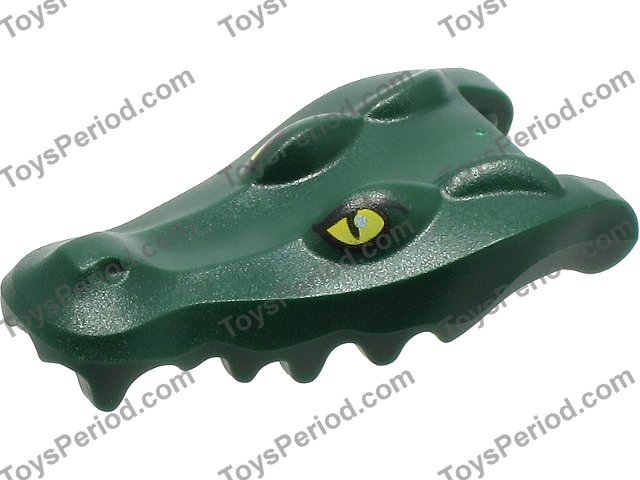 LEGO Sets with Part 18905pb01 Alligator / Crocodile Head Upper Jaw with ...