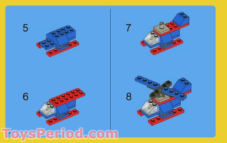 LEGO 5932 My First LEGO Set Instructions and Parts List