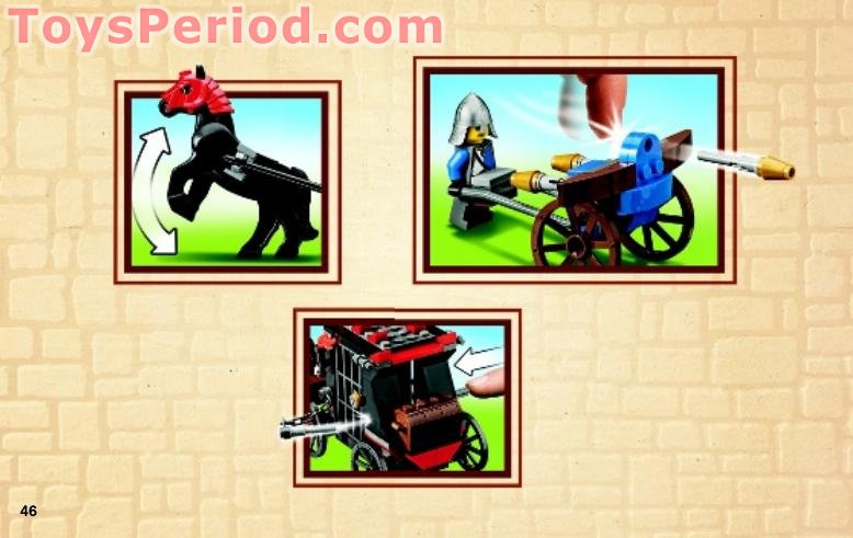 LEGO 70401 Gold Getaway Instructions and Parts List