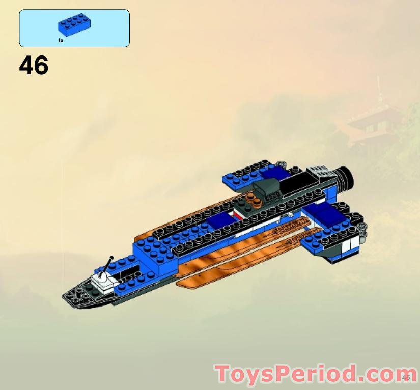 LEGO 9442 Jay's Storm Fighter Instructions and Parts List