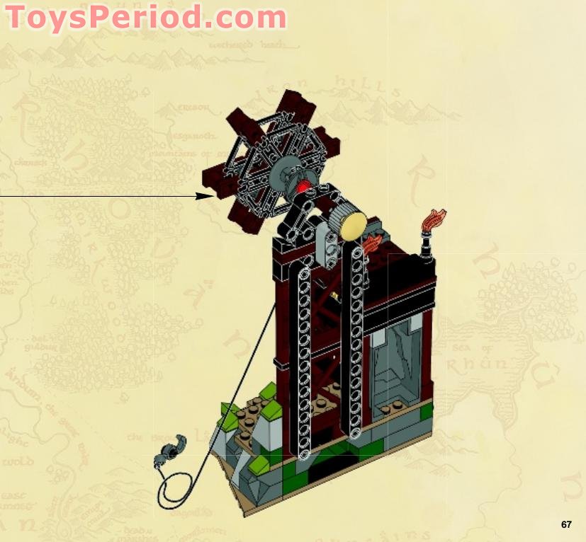 LEGO 9476 The Orc Forge Instructions and Parts List