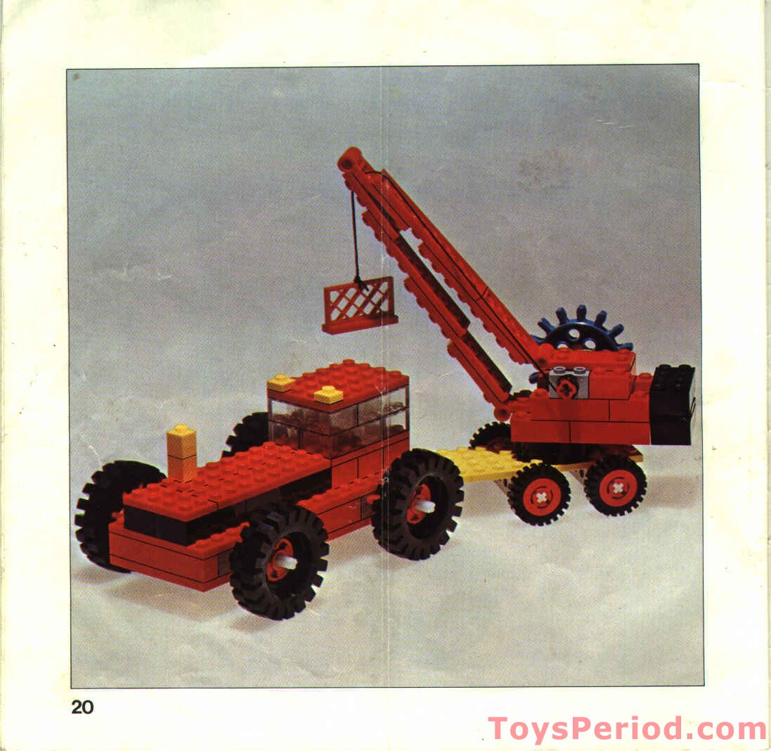 LEGO 810-3 Gear Truck Set Instructions and Parts List